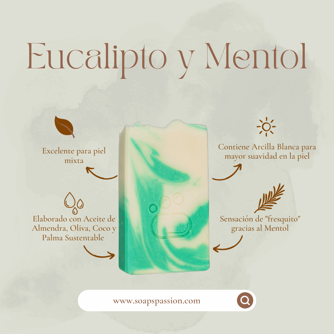 Eucalipto y Mentol Soap – Soaps-Passion